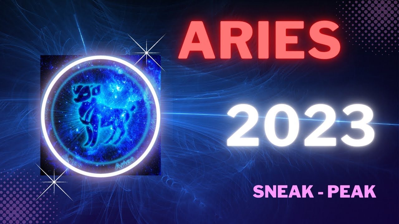 ♈️ ARIES 2023 Tarot & Astrology Sneak Peek! #2023predictions